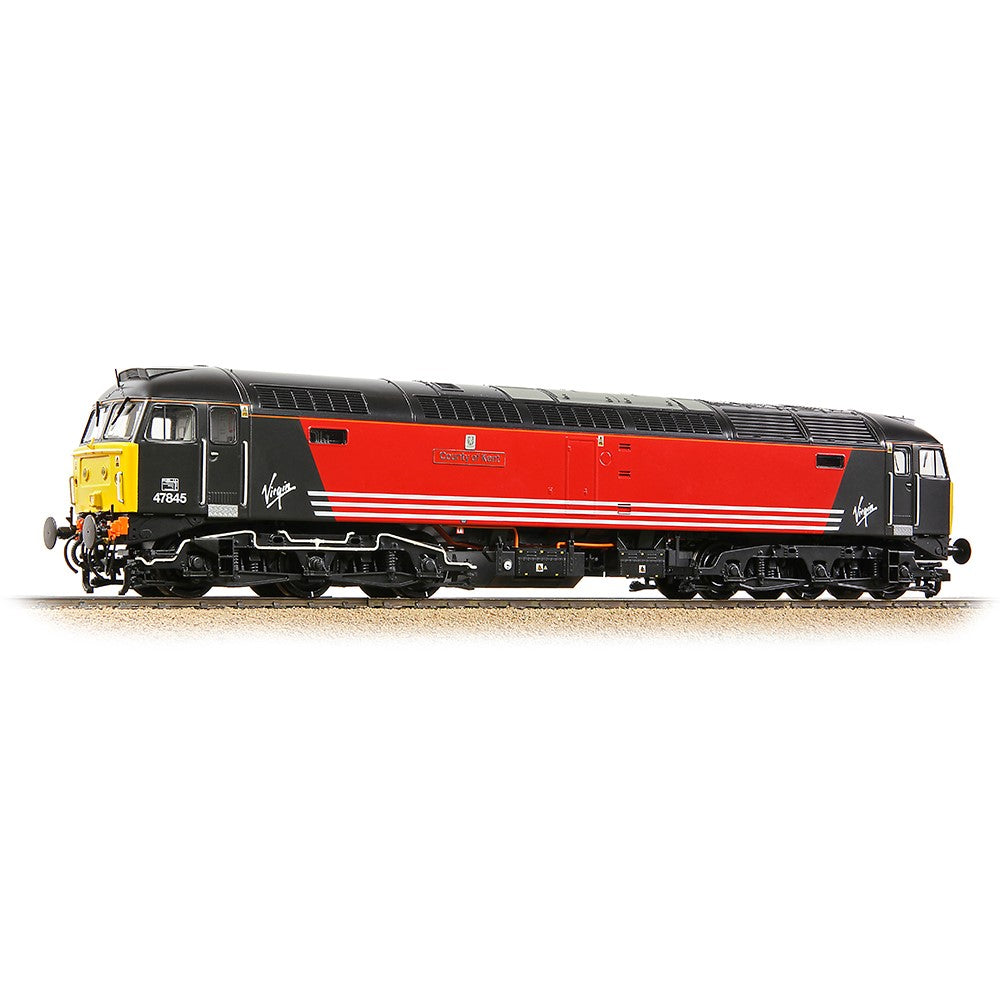 OO Gauge Bachmann 35-415K Class 47/4 47845 'County of Kent' Virgin Tra ...