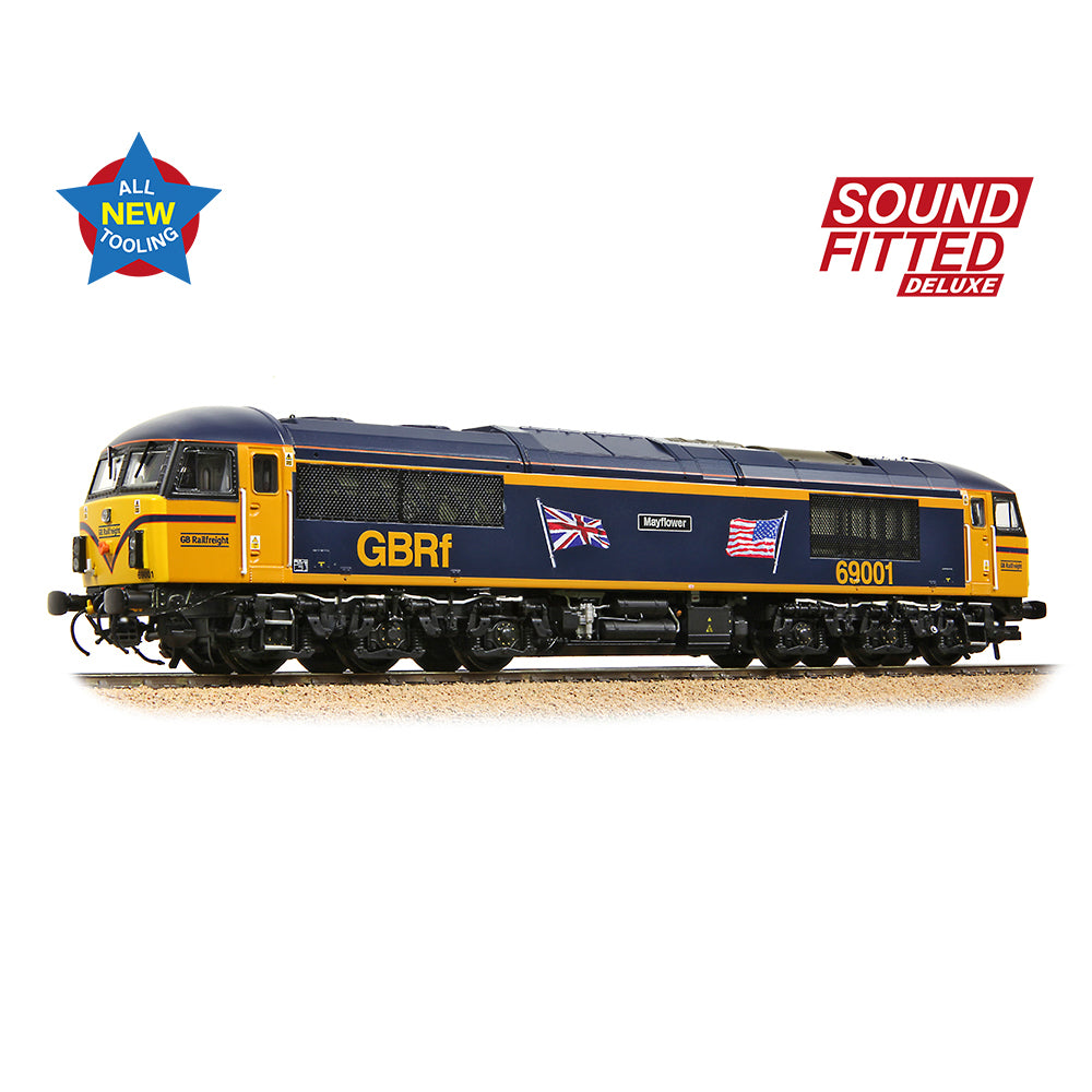 OO Gauge Bachmann 35-776SFX Class 69 69001 'Mayflower' GBRf (UK & US F ...