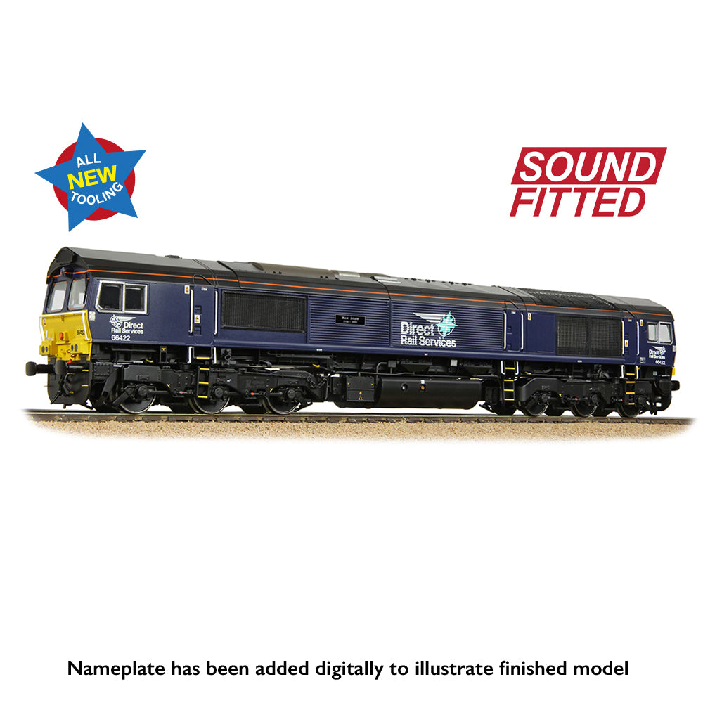 OO Gauge Bachmann 50-010SF Class 66/4 66422 'Max Joule 1958-1999' DRS ...