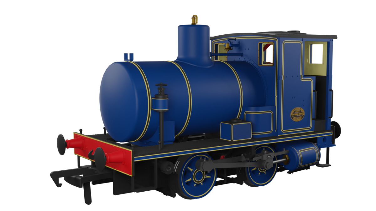 OO Gauge Rapido Trains UK 965502 Andrew Barclay Fireless 0-4-0 – Lined ...