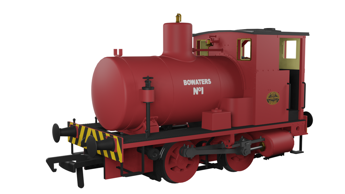 OO Gauge Rapido Trains UK 965505 Andrew Barclay Fireless 0-4-0 – Bowat ...