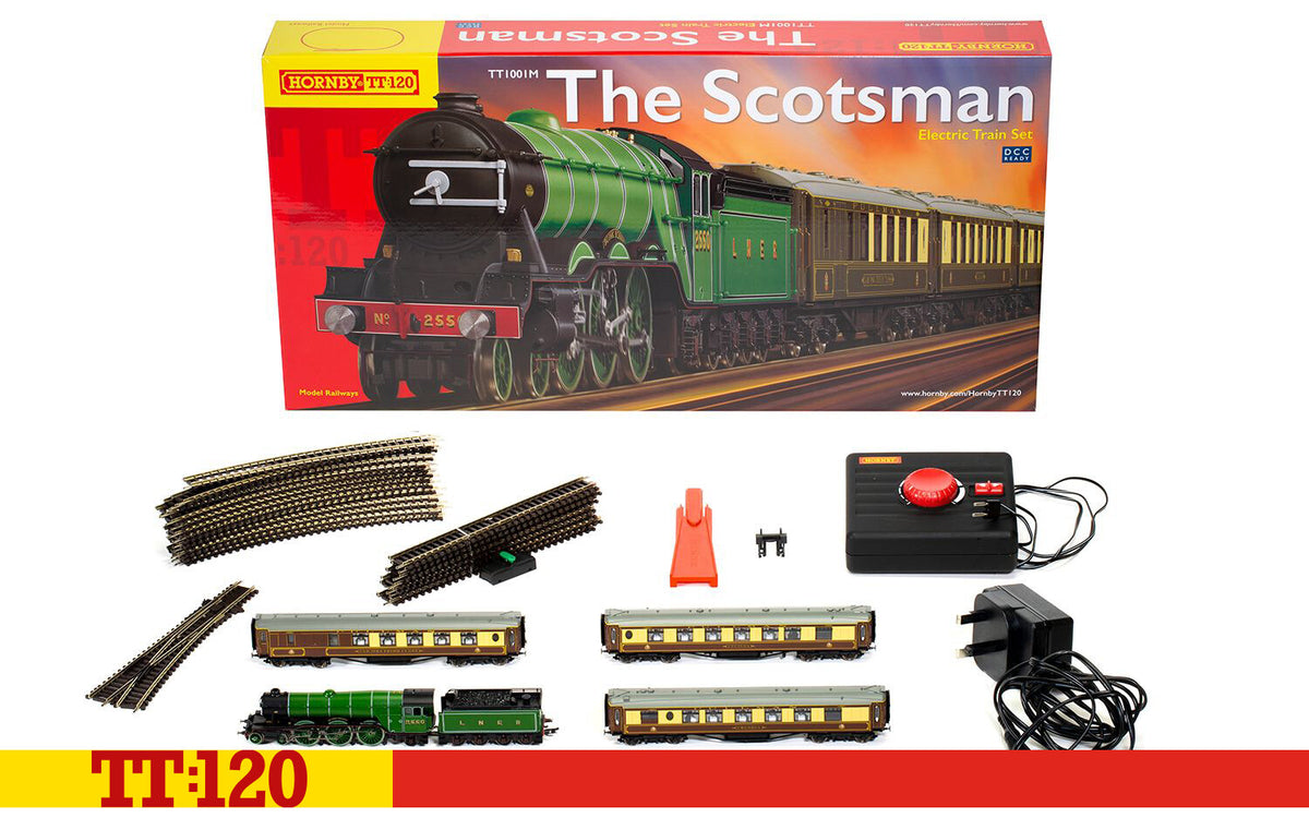 TT:120 Gauge Hornby TT1001AM The Scotsman Train Set – Tony's Trains Of ...