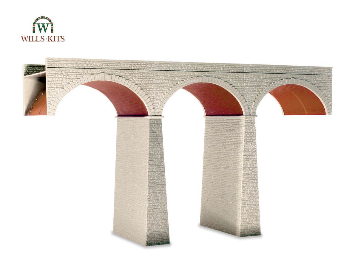 Wills SS80 Three Arch Viaduct OO Scale Plastic Kit – Tony's Trains Of Rugby